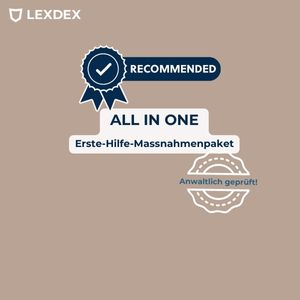 LEXDEX "all in one" Erste-Hilfe-Paket - LEXDEX